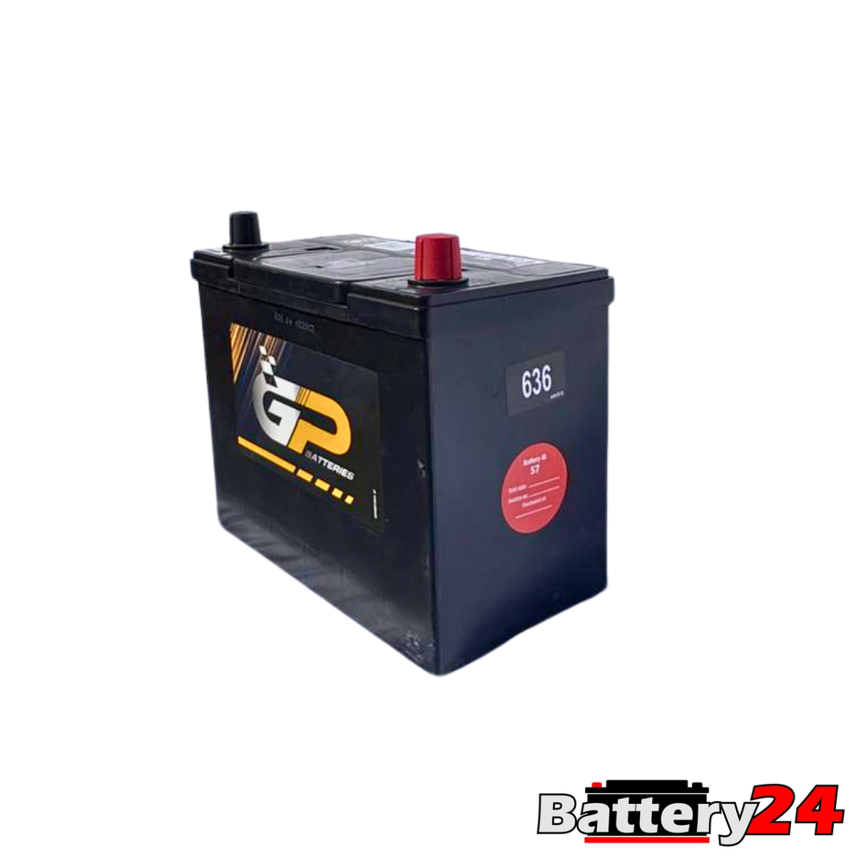 GP 636 Car Battery – 12V 42Ah, 330 CCA Battery24