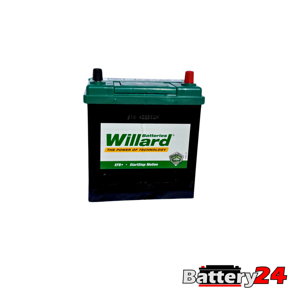 Willard 616 Car Battery – 12V 35Ah, 270 CCA Battery24