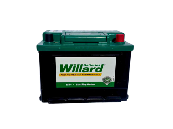Willard 628/629 Car Battery – 12V 50Ah 390CCA Battery24