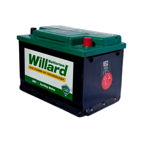 Willard 652 Car Battery – 12V 70Ah, 590 CCA Battery24