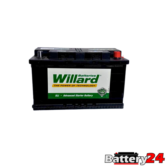 Willard 668 Car Battery – 12V 80Ah, 590 CCA Battery24