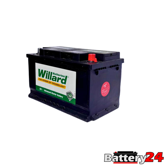 Willard 668 Car Battery – 12V 80Ah, 590 CCA Battery24