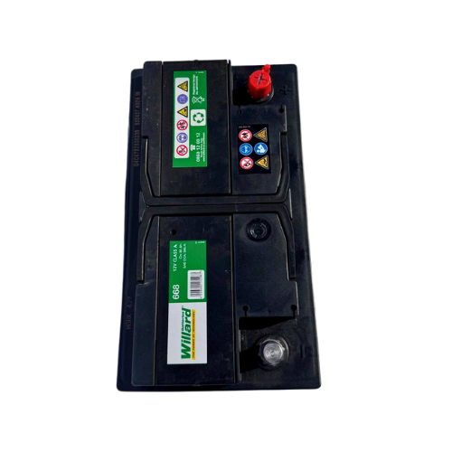 Willard 668 Car Battery – 12V 80Ah, 590 CCA Battery24